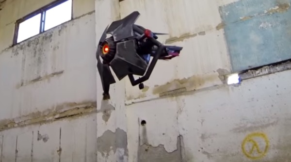 Un russe recrée le drone City Scanner de Half-life 2 - Geek Powa